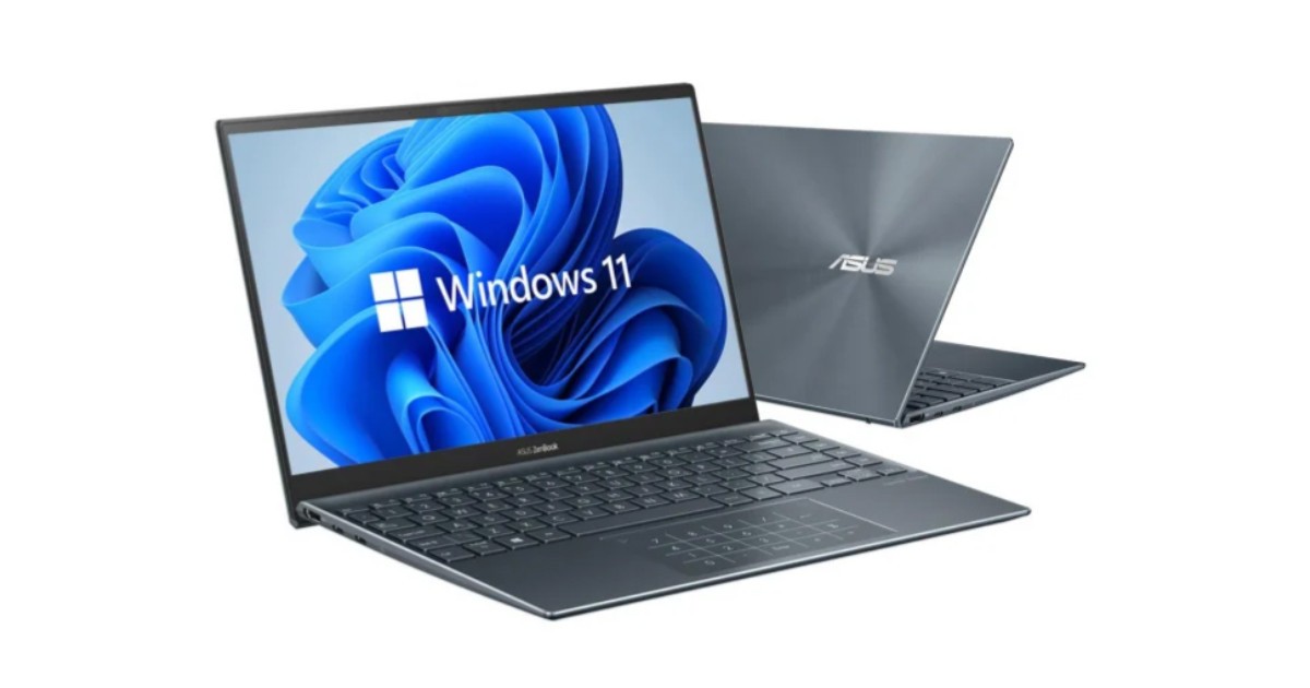 Ultrabook ASUS ZenBook 14 (matowa matryca, Ryzen 5 5600H, 16GB RAM ...