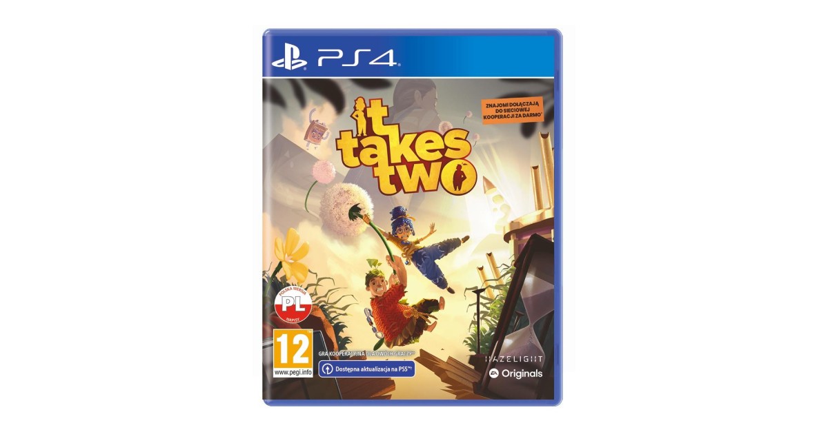 Pudełkowe It Takes Two na PS4 i PS5 za 74 zł w RTV Euro AGD