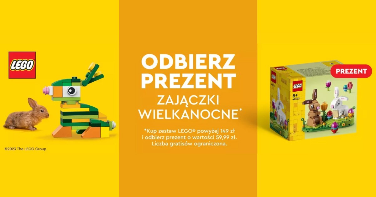 Promocje na LEGO w Media Expert. Kup zestaw powyżej 149 zł i otrzymaj ...