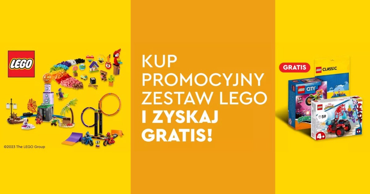 Promocje na LEGO w Media Expert. Kup wybrane klocki i otrzymaj drugi ...