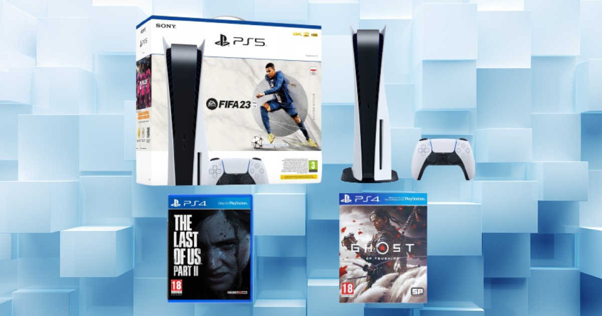 Konsola PlayStation 5 z napędem + 3 gry za 2299 zł w Oficjalnym Sklepie ...