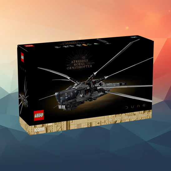 LEGO ICONS Diuna Atreides Royal Ornithopter + zestaw LEGO Ptasie ...