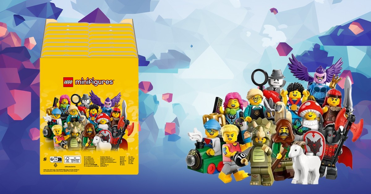 Pre-order LEGO Minifigures Seria 25, 36 sztuk ludzików w pudełku za 459 ...