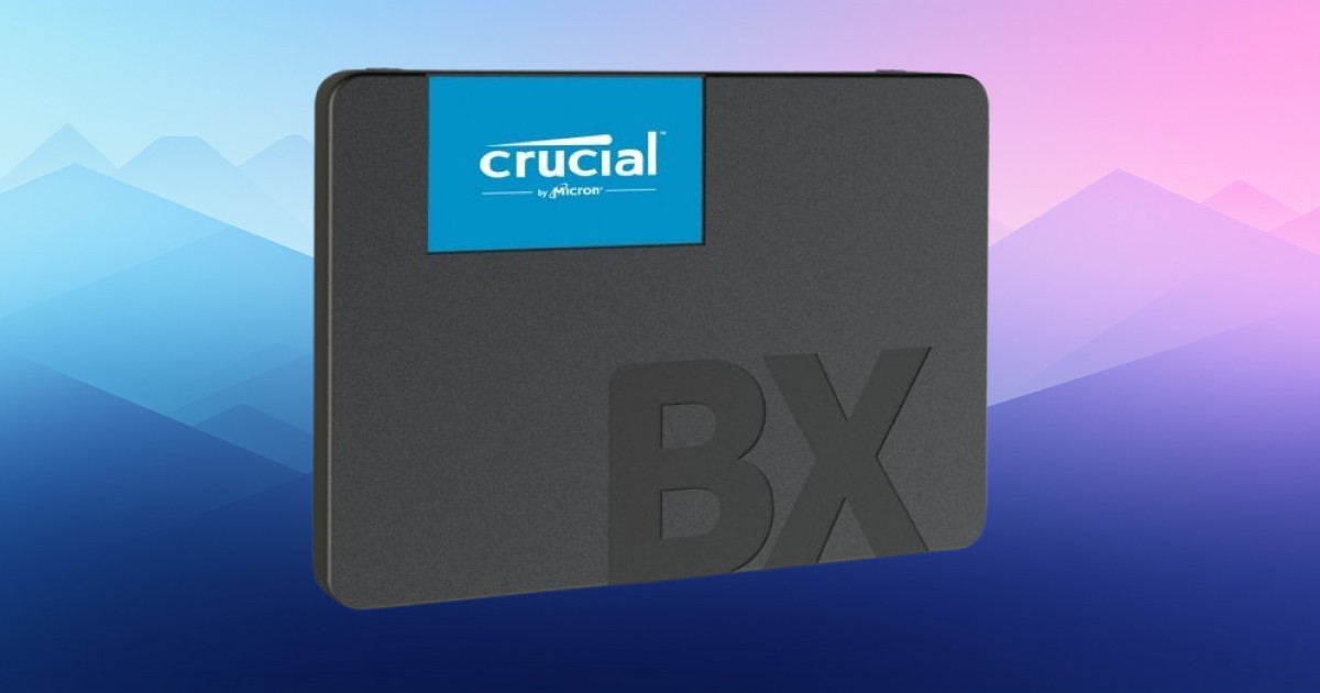Dysk SSD Crucial BX500 240GB za jedyne 89 zł w Komputroniku