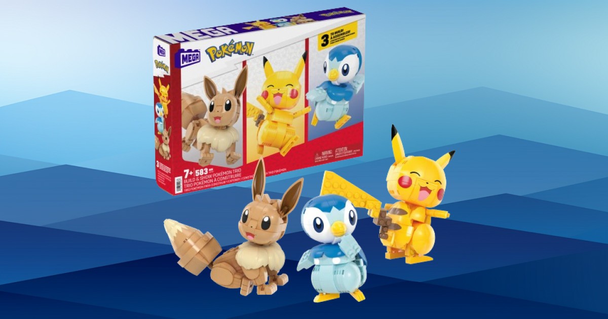 Zestaw MEGA Pokemon Trio Pokemonów za 99,99 zł w Media Expert