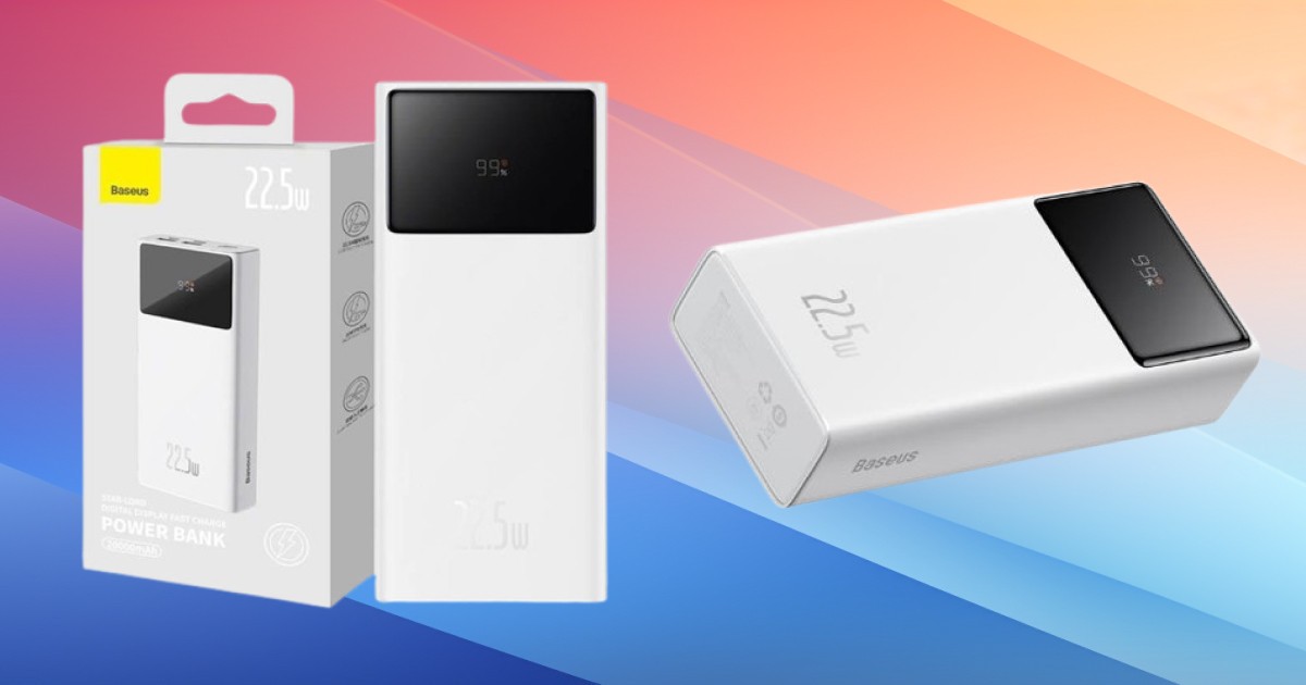 Powerbank Baseus Star-Lord 22,5W 20000 mAh z USB-C za 88,99 zł (zamiast ...