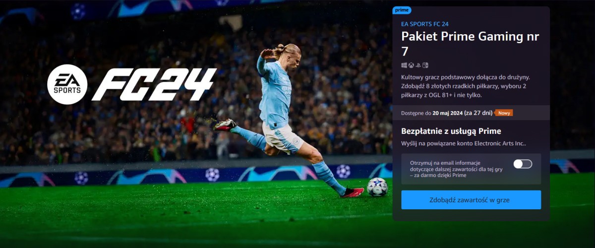 Siódmy pakiet Ultimate Team do EA Sports FC 24 za darmo dla abonentów ...
