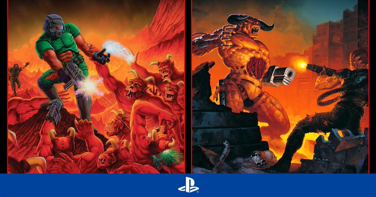 Zestaw DOOM + DOOM II Enhanced za darmo na PS4 i PS5 dla posiadaczy PS+ ...