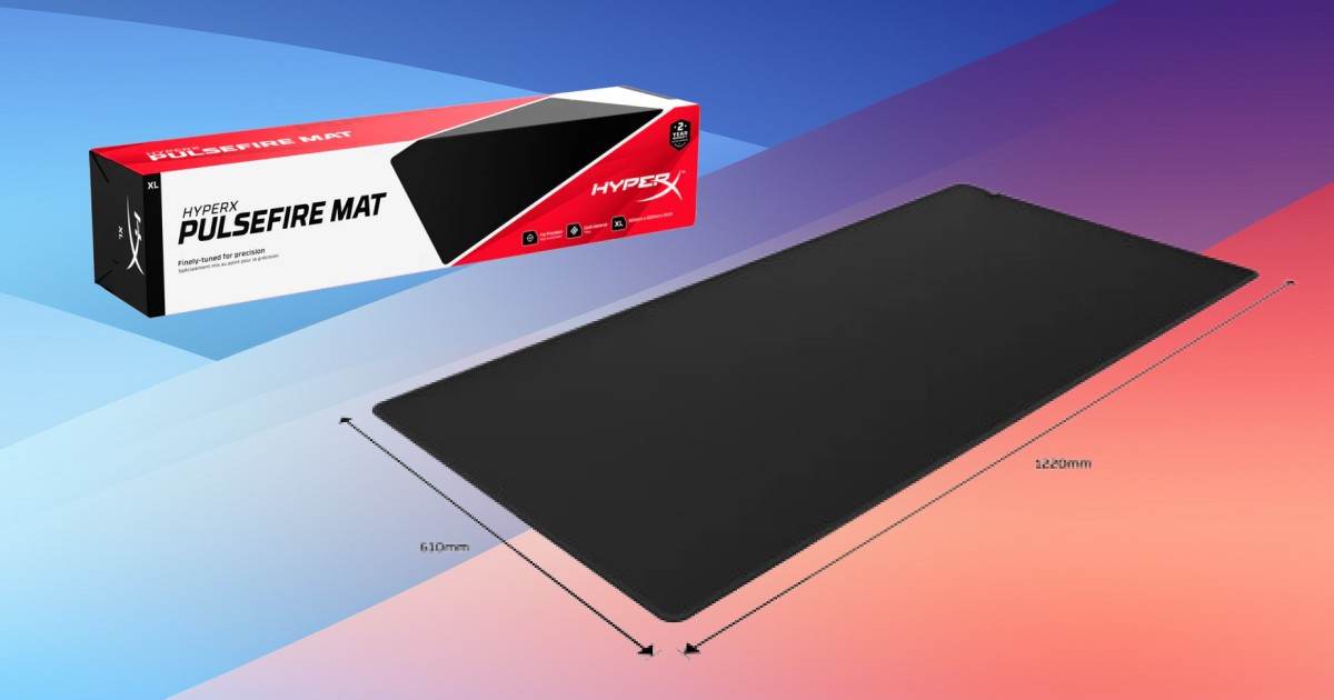 Podkładka HyperX Pulsefire Mat 2XL (61 x 122 cm) za 49 zł w Media Expert