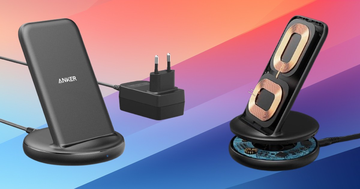 Ładowarka indukcyjna Anker PowerWave II Stand (15W, Qi) za 39 zł w RTV ...