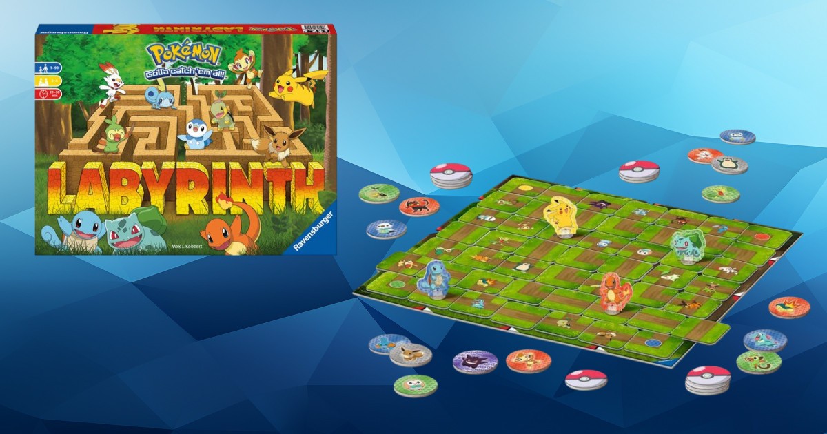 Gra planszowa Ravensburger Labyrinth Pokemon za 89,99 zł (taniej o 19 ...
