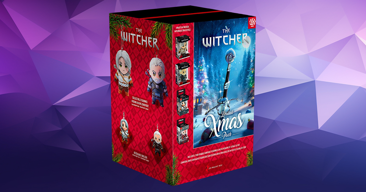 Zestaw gadżetów GOOD LOOT The Witcher Limited Xmas Pack za 99,99 zł w ...