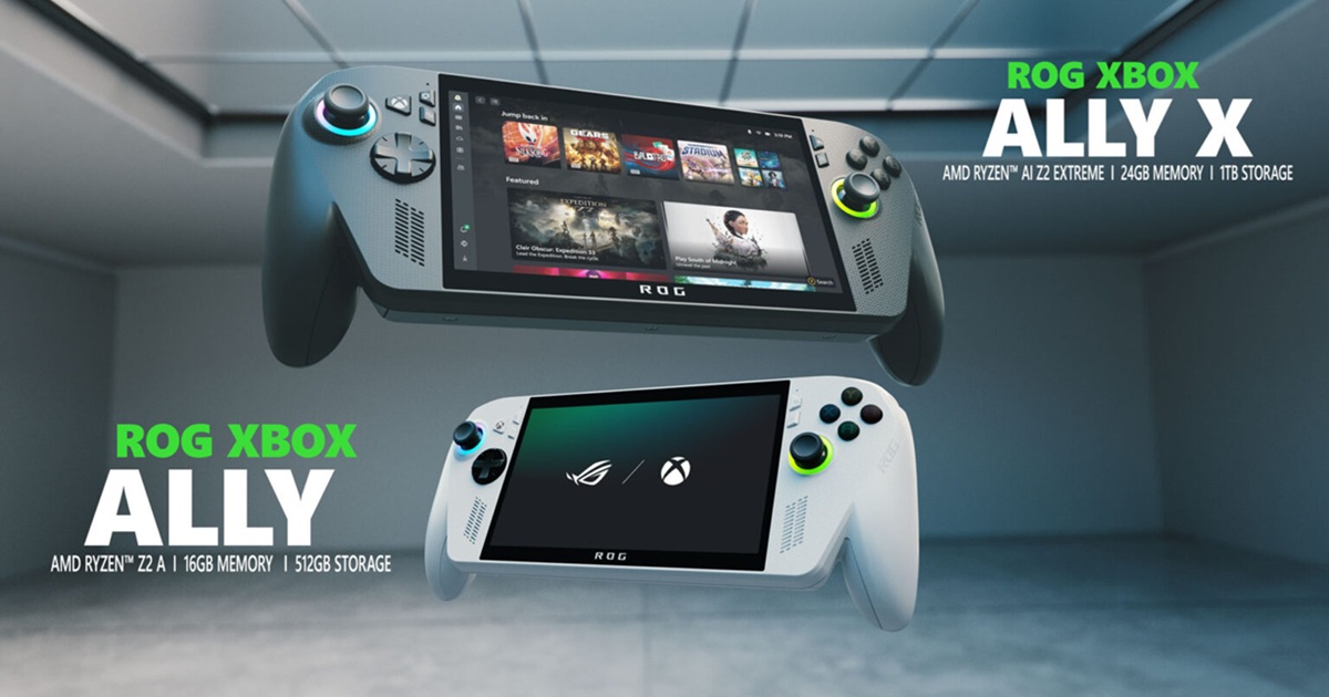 Dziś premiera ASUS ROG Xbox Ally i Xbox Ally X. Tańszy model dostępny ...
