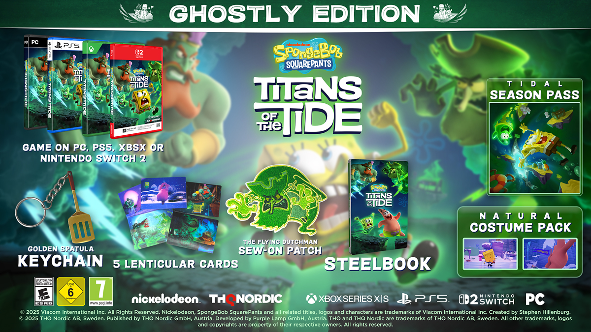 Preorder SpongeBob SquarePants: Titans of the Tide Ghostly Edition już ...