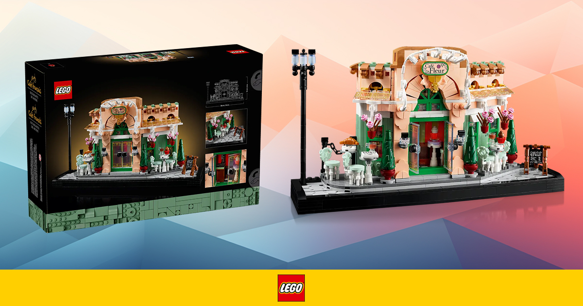 Promocja na LEGO Icons w Media Expert. Zestaw Francuska Kawiarenka za ...