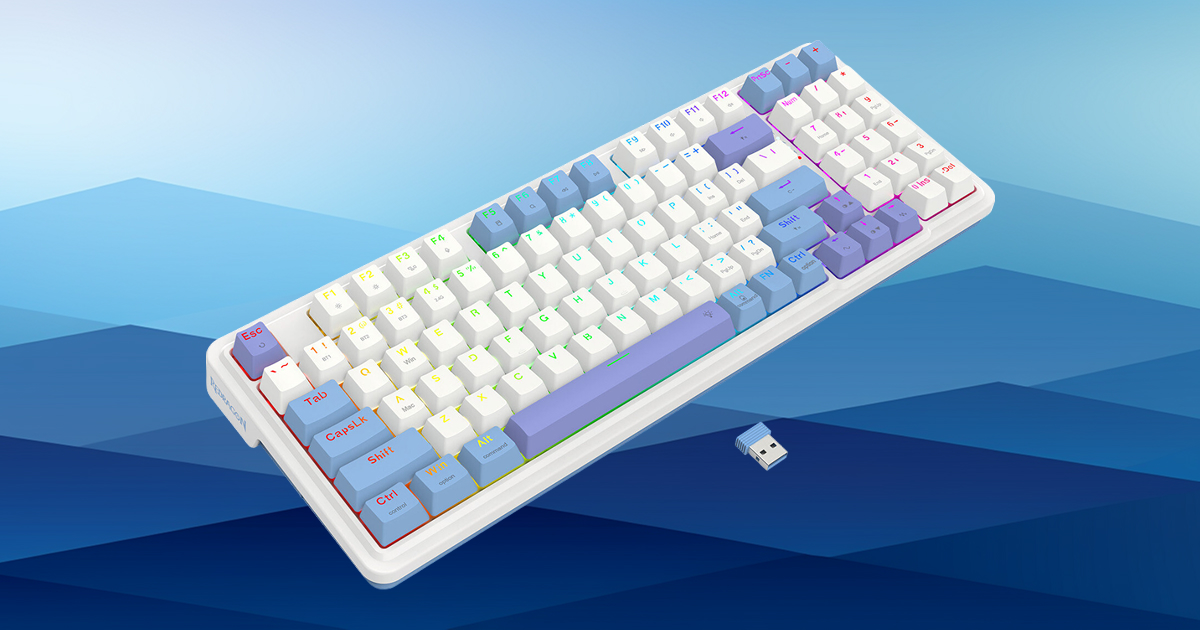 Klawiatura mechaniczna REDRAGON Gloria Pro za 229 zł (40 zł taniej) w ...