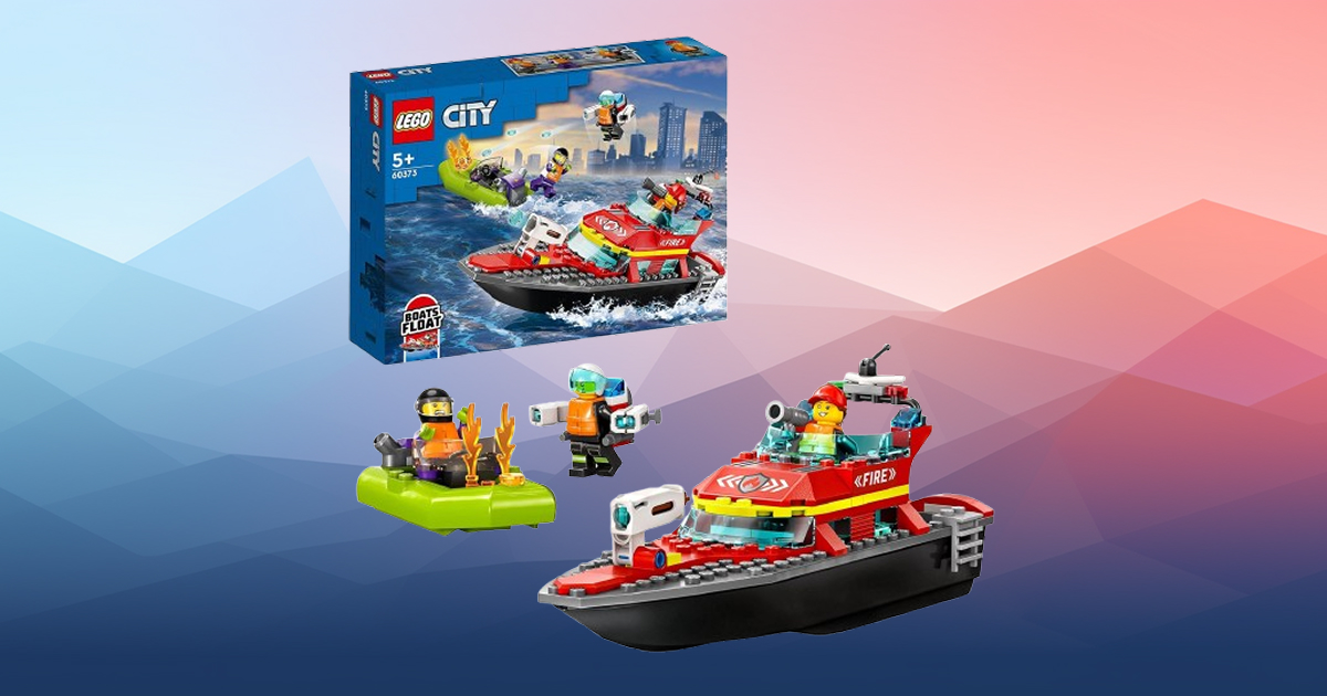 LEGO City - Łódź strażacka za 49,99 zł (cena katalogowa 84,99 zł) w ...