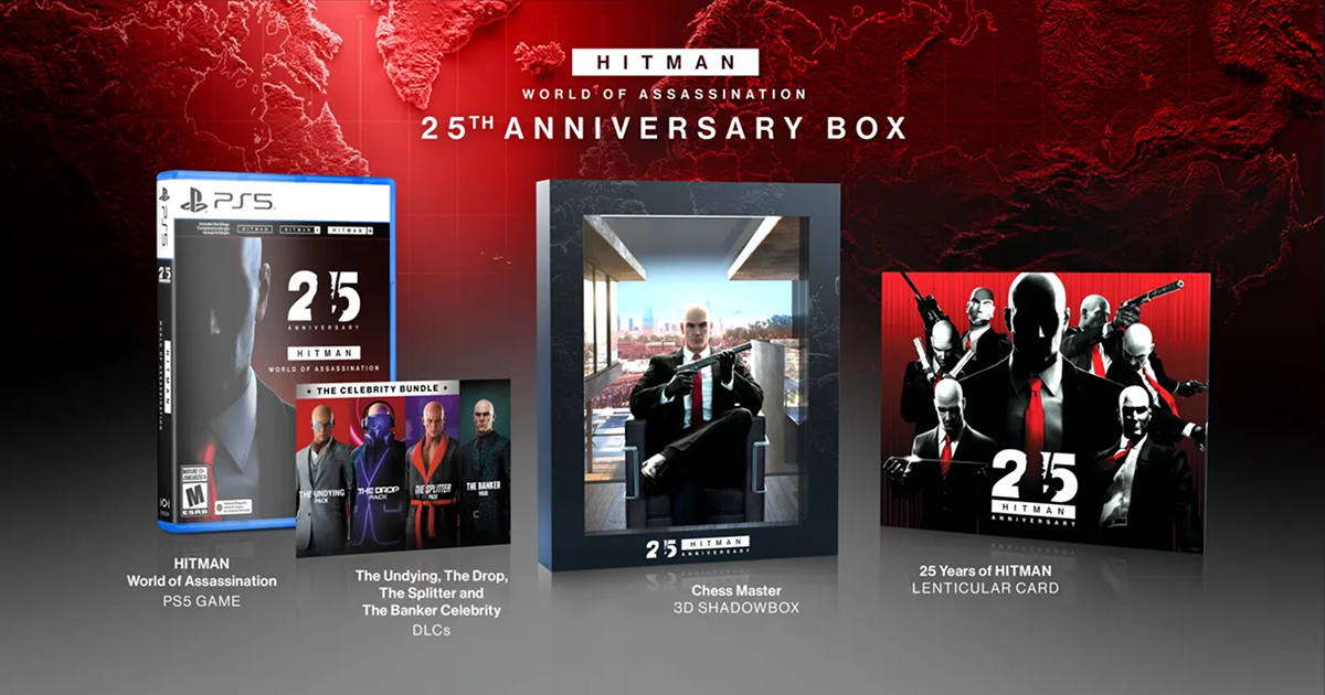 Preorder HITMAN World of Assassination: 25th Anniversary Box na PS5 za ...
