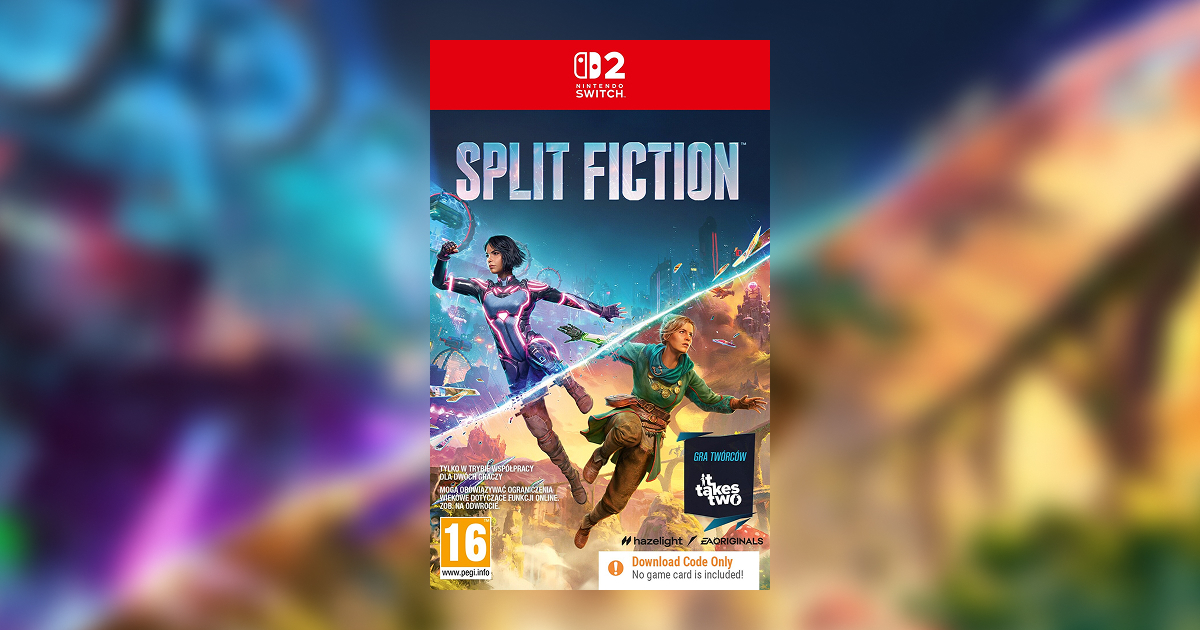 Pudełkowe Split Fiction na Nintendo Switch 2 za 169,99 zł w RTV Euro AGD
