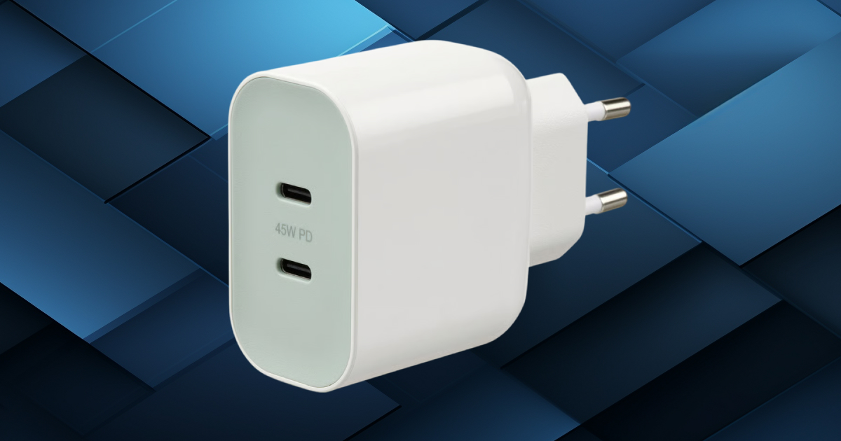 Ładowarka Ikea Sjoss z dwoma portami USB-C 45 W za 41,50 zł (zamiast 69 ...