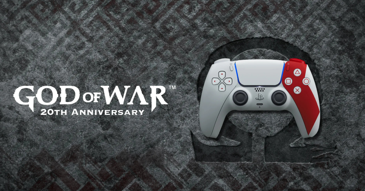 Preorder Sony DualSense God of War 20th Anniversary Limited Edition od ...