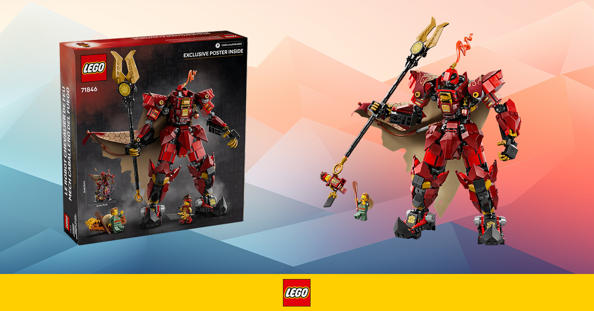 Promocja na LEGO Ninjago w x-kom. Zestaw Mech Ognistego Rycerza (996 el ...