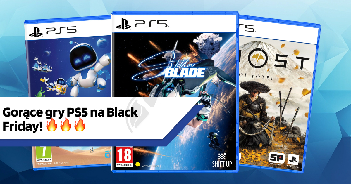 Dziś Black Friday! Sprawdź najgorętsze gry PS5 w pudełkowych wydaniach ...