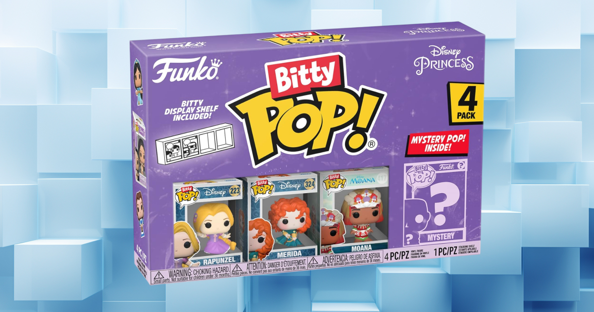 Minifigurki Funko Bitty Pop! Disney Princess w promocji w Amazon PL. 4 ...