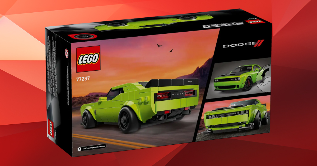 LEGO Speed Champions Samochód sportowy Dodge Challenger SRT Hellcat za ...