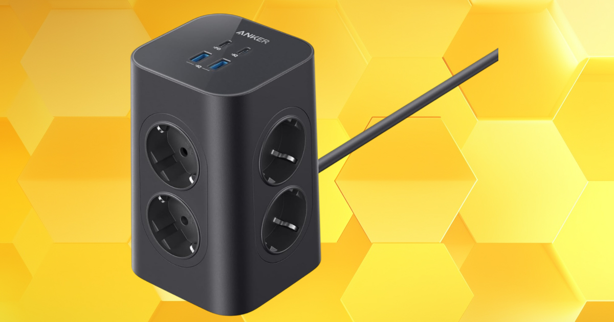 Anker listwa zasilająca 8 gniazd + 4 USB za 99 zł (zamiast 179 zł) w ...