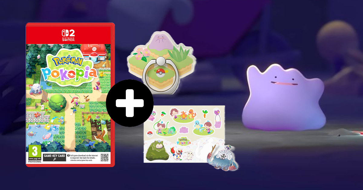 Pokémon Pokopia na Nintendo Switch 2 + limitowane gadżety od 286 zł w ...