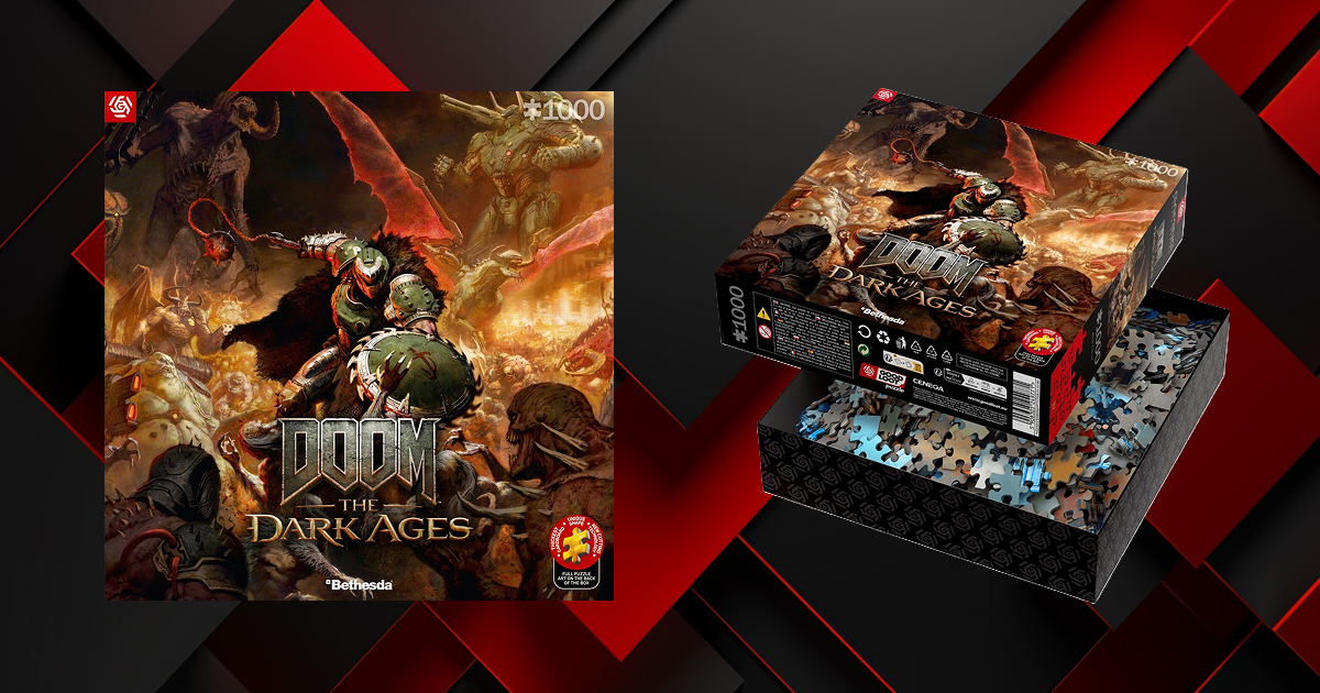 Puzzle DOOM The Dark Ages tanio w Media Expert. Zestaw Slayers Rage ...
