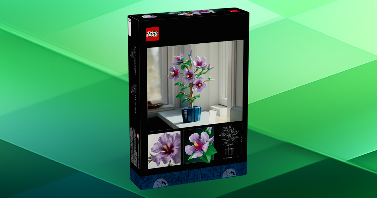 LEGO Botanical Collection Hibiskus za 249 zł (50 zł taniej) w Media Expert