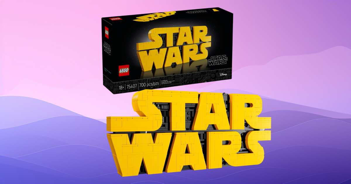 LEGO Star Wars Logo zbudowane z klocków za 193,90 zł (cena kat. 299,99 ...