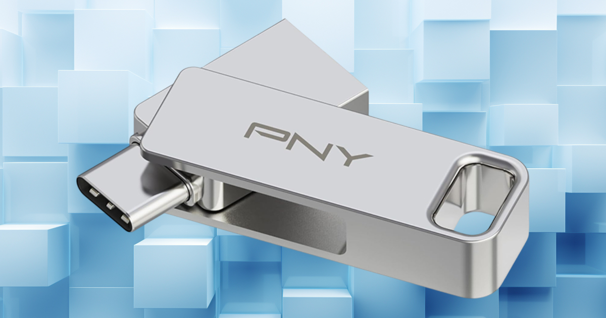 Pendrive PNY 128GB Duo Link USB-C odczyt 200MB/s za 52,69 zł w Amazon PL