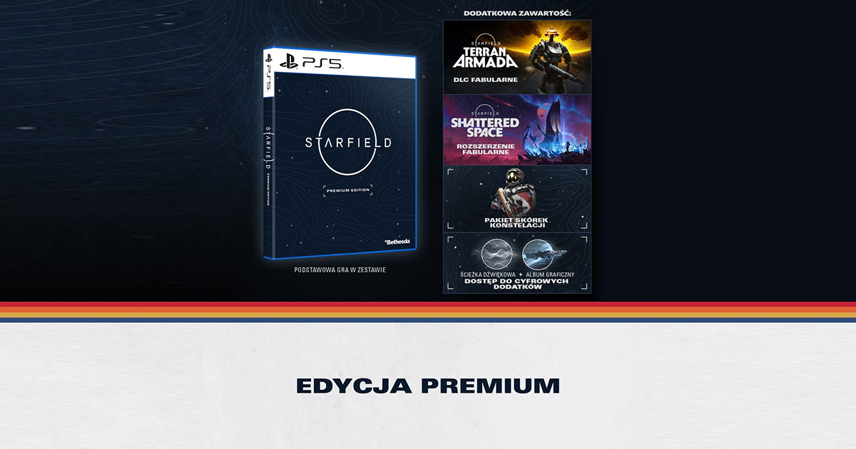 Preorder Starfield na PS5 za 199,99 zł w Media Expert. Pudło na ...
