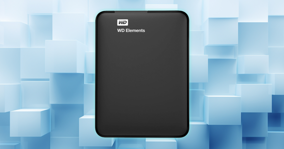 Dysk HDD zewnętrzny WD Elements 1TB za 288,99 zł w Media Expert