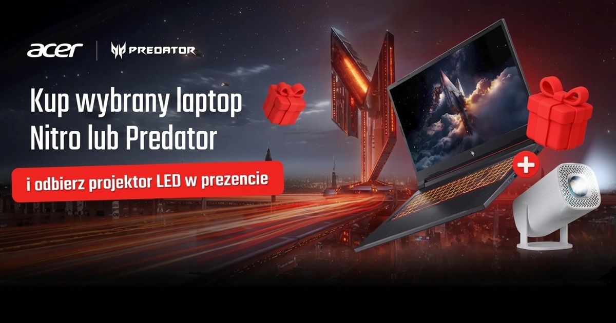 Kup laptop Acer Nitro lub Predator w Media Expert. Projektor dostaniesz ...
