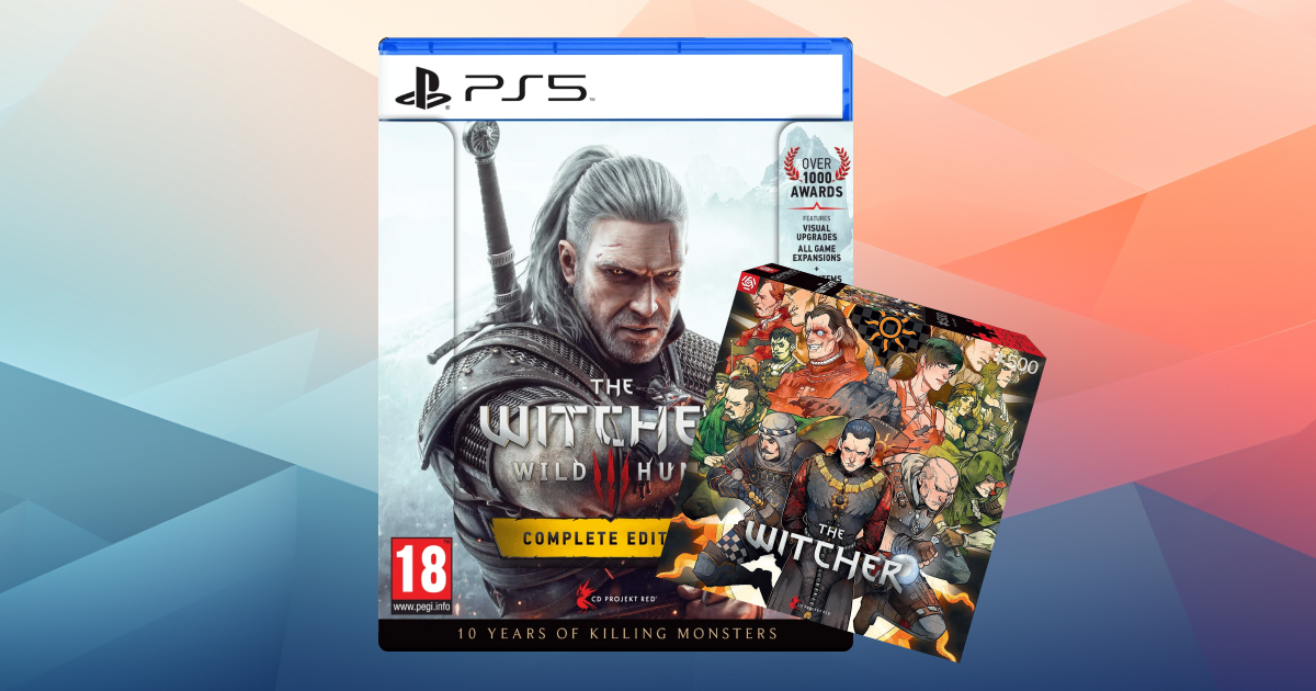 Wiedźmin 3 Dziki Gon Edycja Kompletna PS5 + Jubileuszowy Steelbook i ...